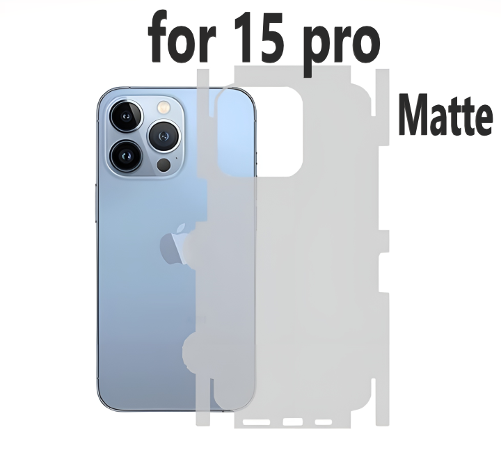 Full Cover 360° Matte Hydrogel Film Back Sheet/Jelly and Screen ...