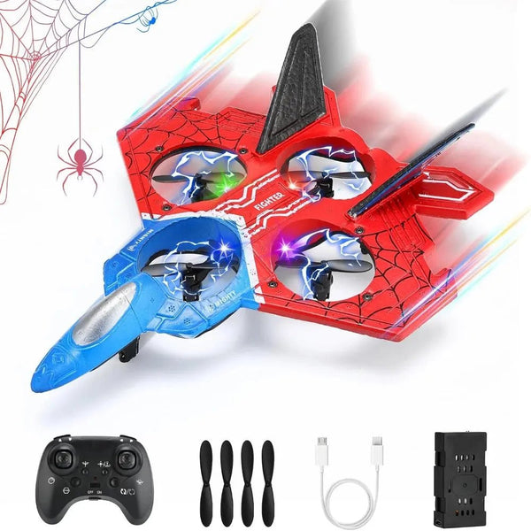 RC Combat Aircraft Drone – Remote Control Flying Jet Toy for Kids ...