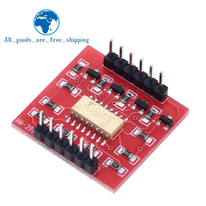 TZT TLP281 4 CH 4-Channel Opto-isolator IC Module For Arduino Expansion ...