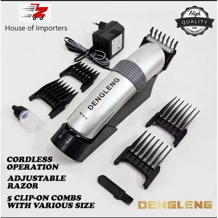 Hair and Beard Trimmer Professional Series - Rechargeable Clipper ...