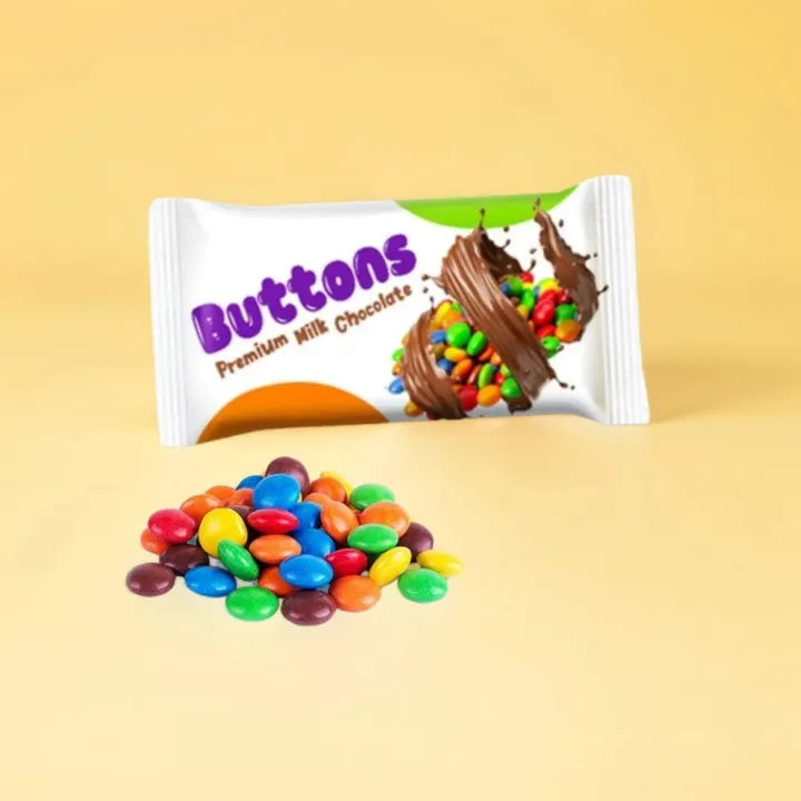 Buttons Premium Milk Chocolate | Creamy & Smooth Chocolate Treats ...