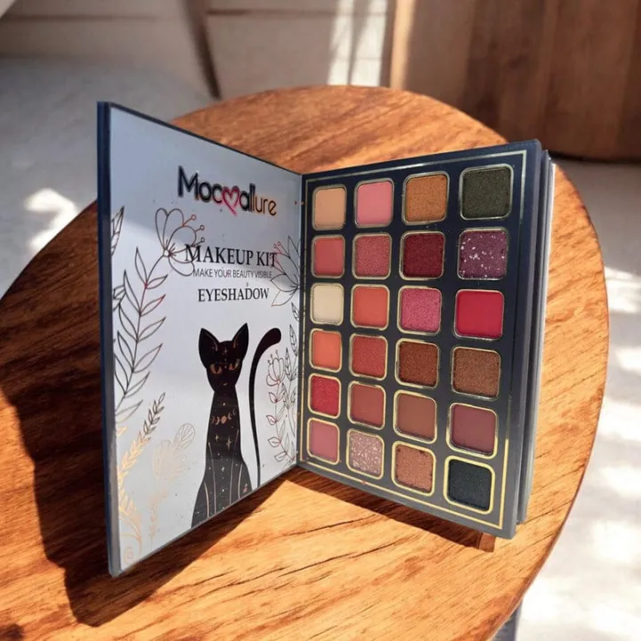 MOCALLURE 5 Pages All-in-One Make-Up Book Palette – Black Version ...