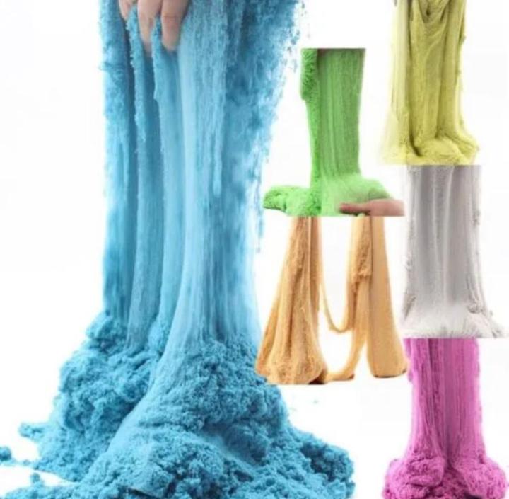 Magic Sand, 1kg Rainbow Eco Play - Magic Elasti Sand - Magic Cotton ...