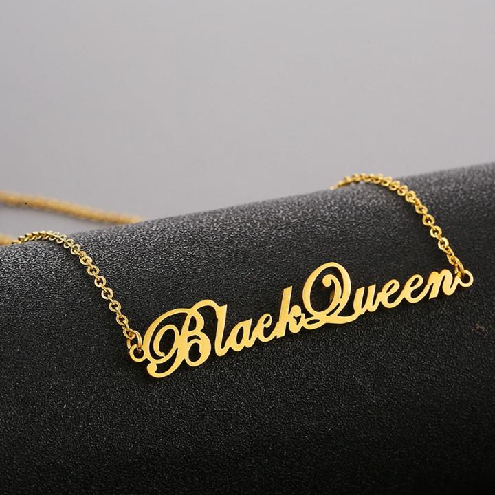 Customized Necklace, Name Locket, Custom Name Lockets For Girls | Daraz.pk