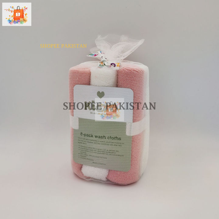 Baby Face Towel for New Born 8-Pack Wash Cloths Baby Face Clean Mini ...