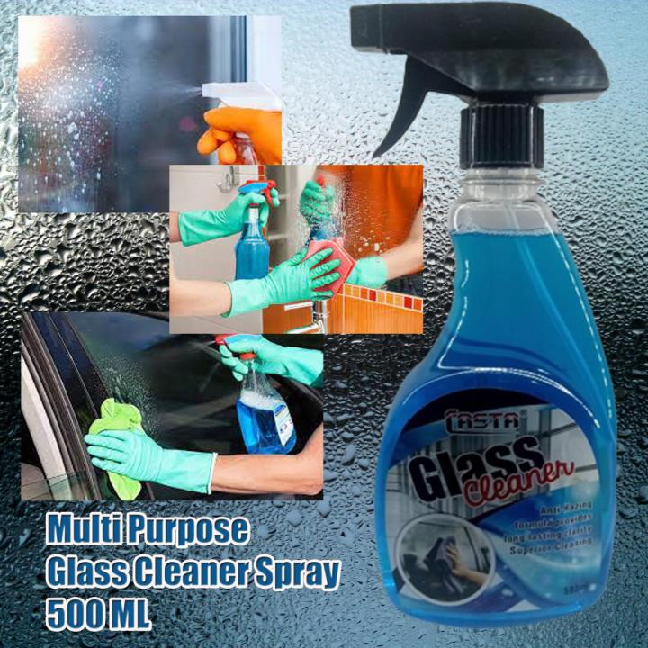 Multi Purpose Glass Cleaner Spray (Trigger Spray Bottle) - 500 ml ...