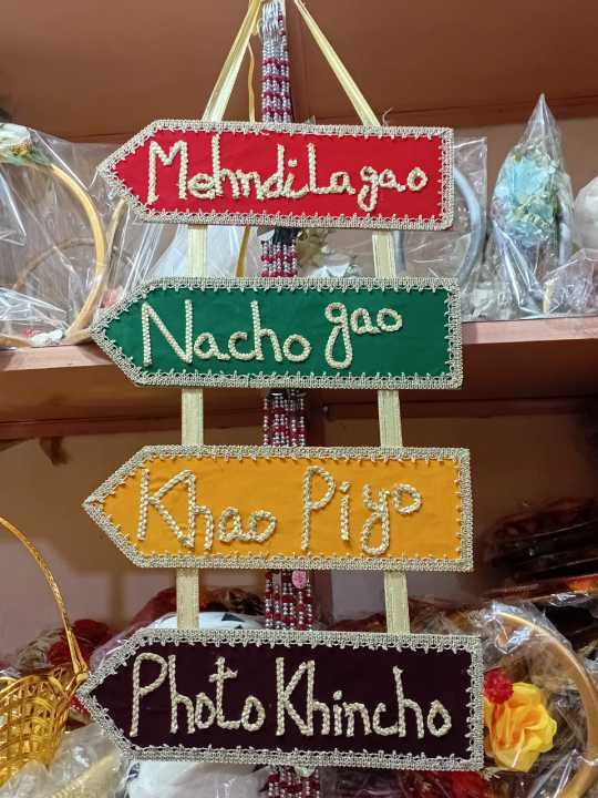 Wedding Props | Mehndi Props | Hanging Props for Wedding | Props ...