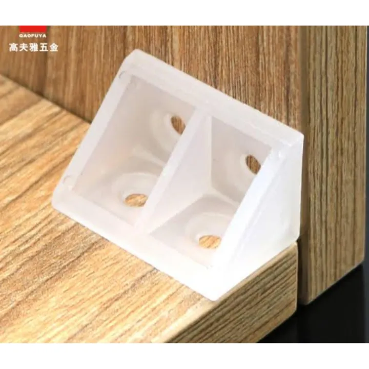 (6 PCS) - Plastic Corner Bracket /L-Koni/Hut Plastic/Pvc Nylon Corner ...