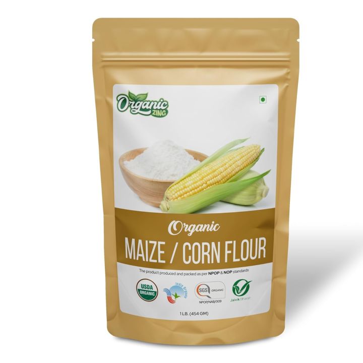 Maize Flour | Gluten-free Corn/ Maize Flour| Corn Flour| Makki Atta 1kg ...