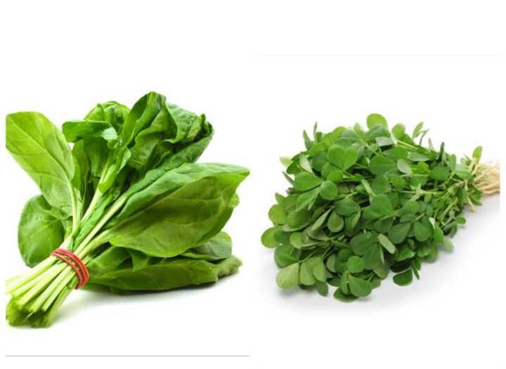 Pack of 2 (Fenugreek (Methi), Spinach (Palak)) (F1 Hybrid) Vegetable ...