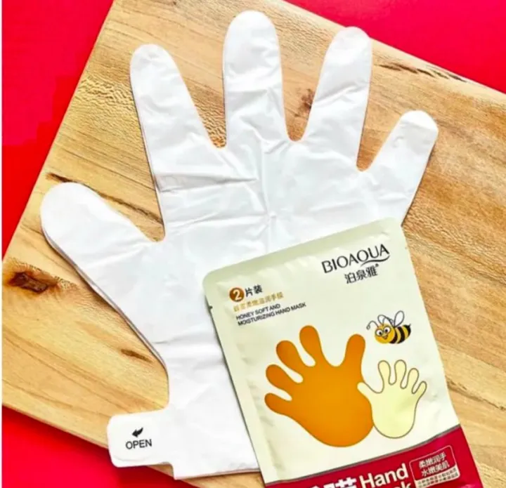 🍯 Honey Hand & Foot Mask – Nourish & Soothe Your Skin 🌸 RM# | Daraz.pk