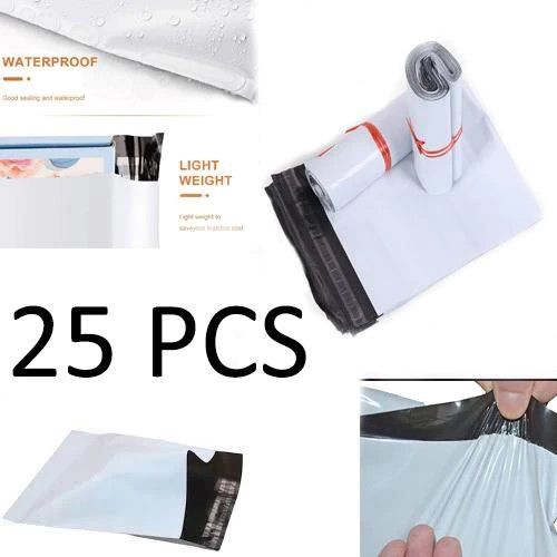 E-Commerce 25 pcs Shipping Courier Flyers Bags With Address Pocket ...