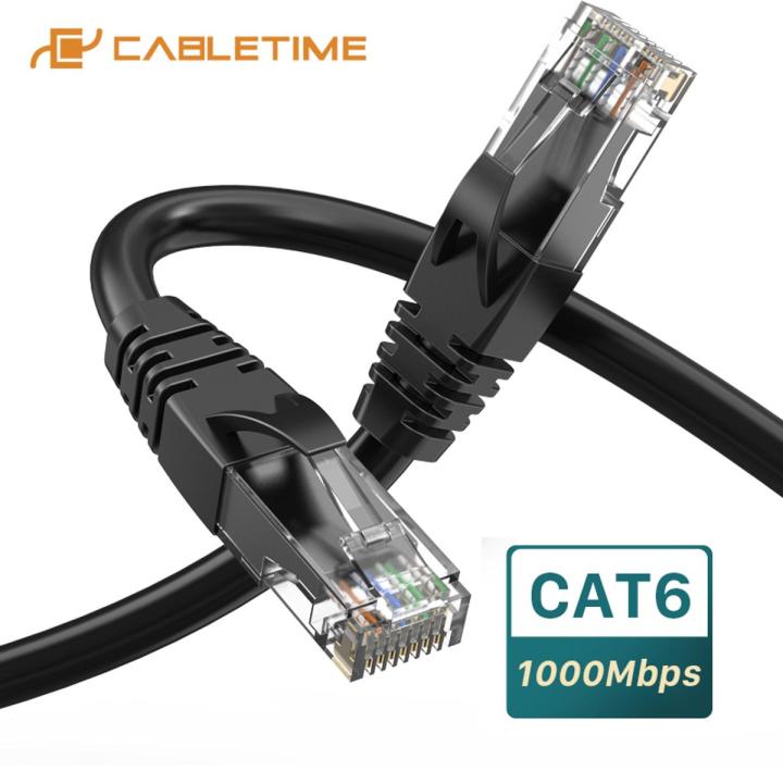 CABLETIME Ethernet Cable Lan Cat6 RJ45 UTP Internet Newtwork Cable for ...