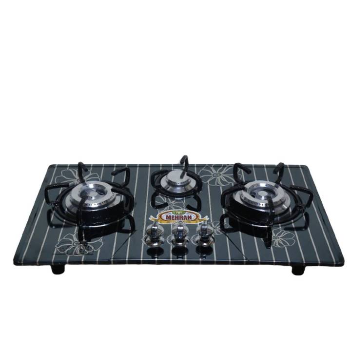 3 burner - table top gas cooker gas stove - For home use-FANCY | Daraz.pk