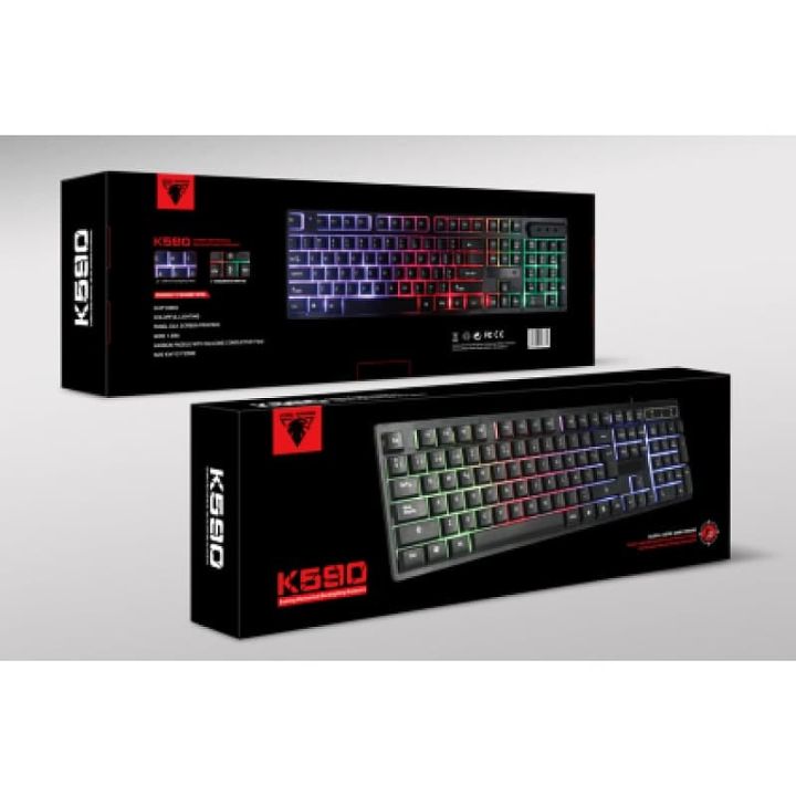 LED RGB Backlight Wired Gaming Keyboard | Daraz.pk