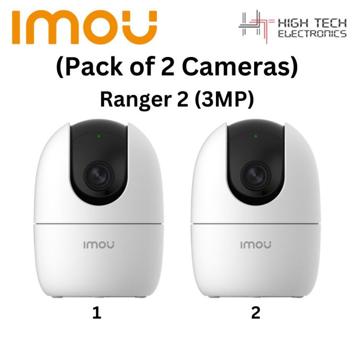 IMOU 2PC Ranger 2 (3MP) 2K / Baby Monitoring / Home Security Camera ...