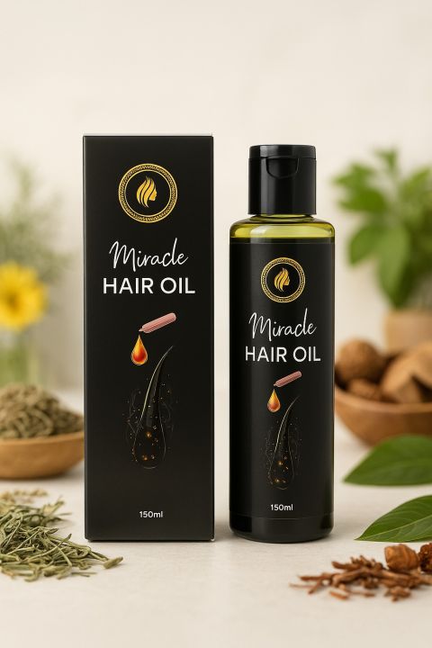Miracle hair oil , Miracle Herbal Hair Oil - Organic hair Oil - Hair ...