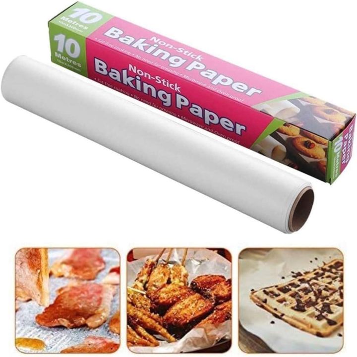 Non Stick Baking Paper Roll , Parchment Cooking Baking Air Fryer ...