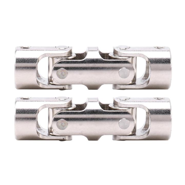 HYQZLTCA 2X Rc Double Universal Joint Cardan Joint Gimbal Couplings ...