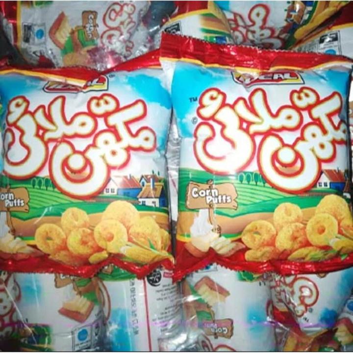 Makhan Malai Corn Puff Snacks 12Pcs | Daraz.pk