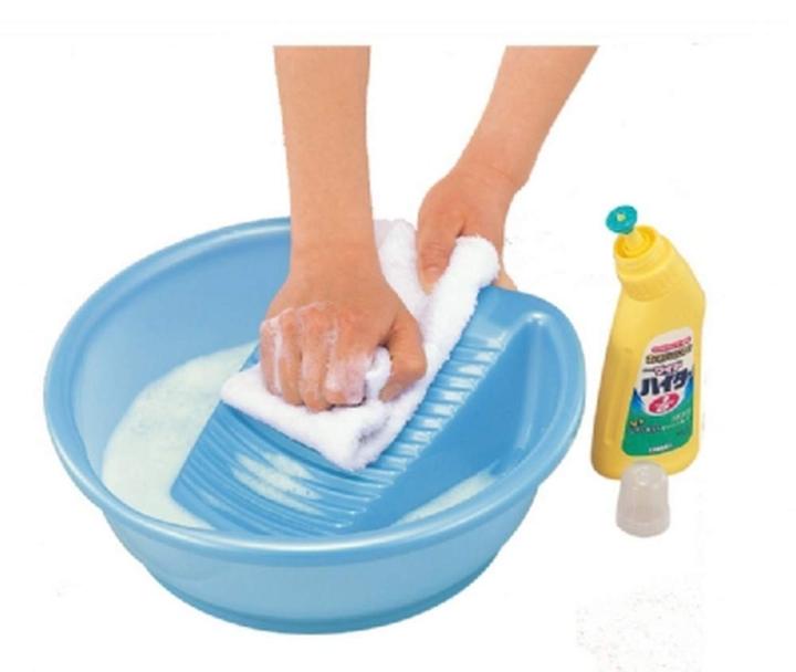 Cloth Wash Tub Laundry Basin with Washboard | Daraz.pk