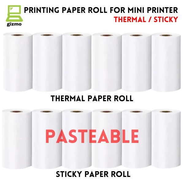Mini Printer Paper Roll For Printing Self Adhesive Printing Paper ...