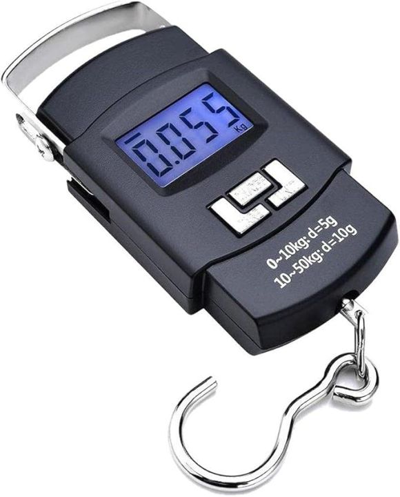 Portable Digital 50 Kg Weighing Scale with Metal Hook Electronic ...