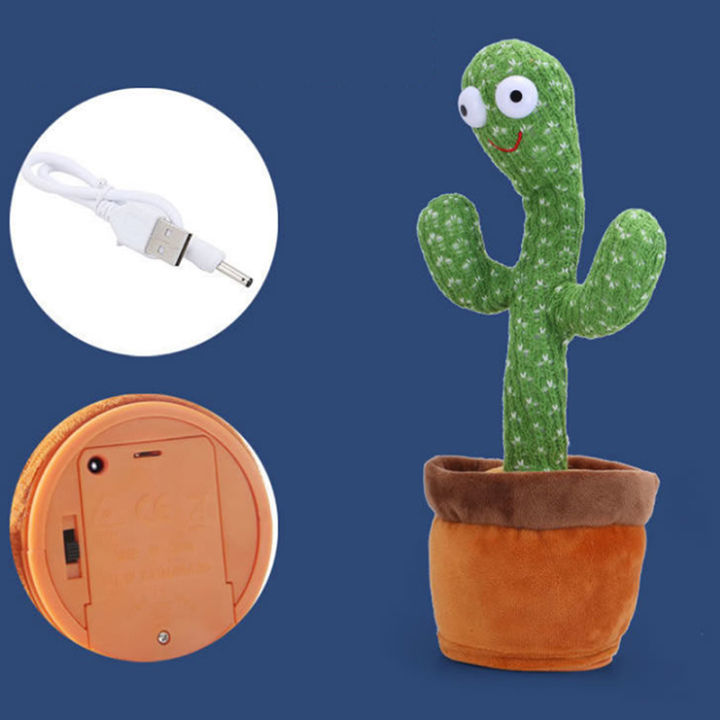 Children's Toys USB Power Supply Cable For Dancing Cactus Toys Charging ...