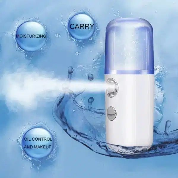 Nano Mist Sprayer USB Rechargeable Facial Steamer | Mini Face ...
