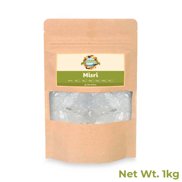 Misri | Rock Sugar - 1Kg (Best Price Pack) | Daraz.pk