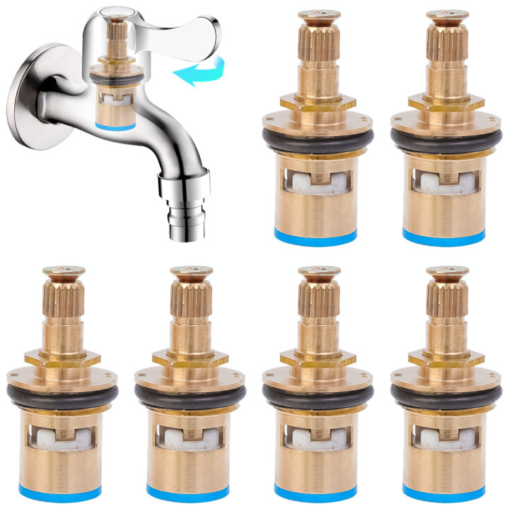 Replacement Tap Valve Brass Ceramic Disc Cartridge Household Single ...