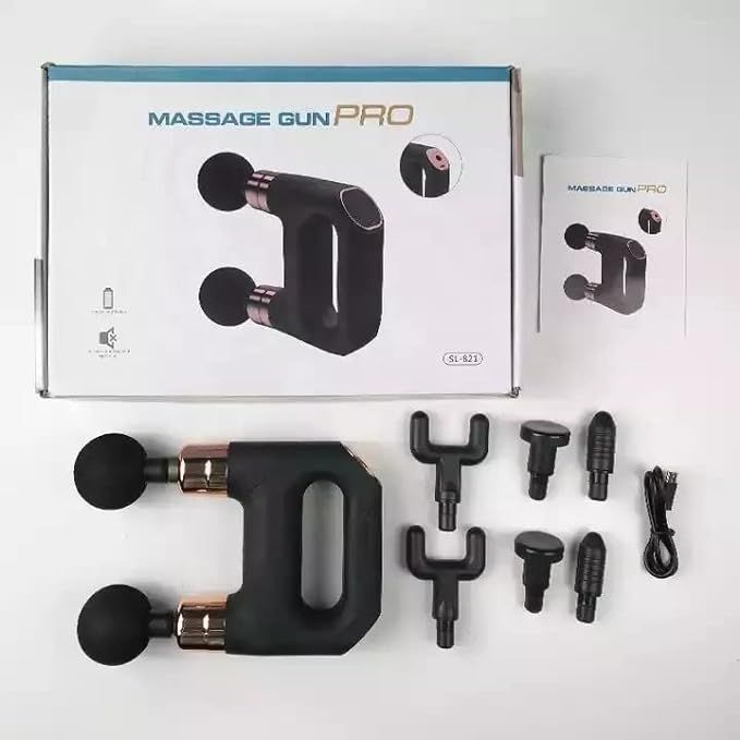 MASSAGE GUN PRO SL-821 FOR full body pain relief | Daraz.pk