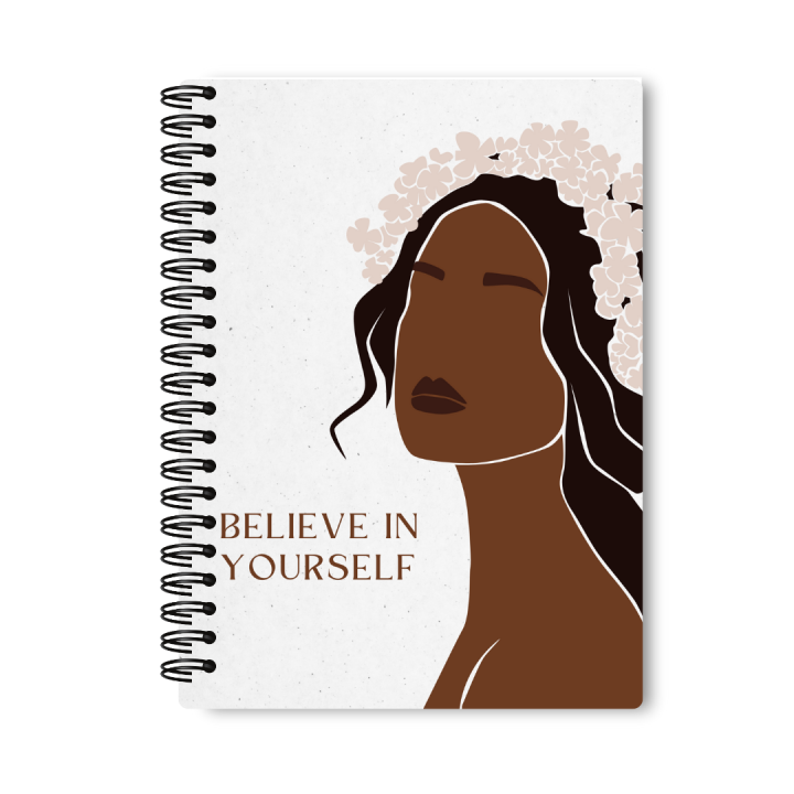 Mayfair Moments - Women Believe in Yourself Spiral Notebook | A5 , A4 ...