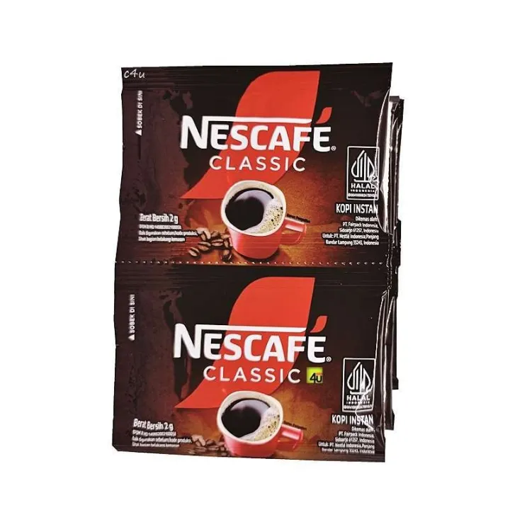 Nescafé Imported Indonesia Classic Instant Coffee Sachet 2g- Available ...