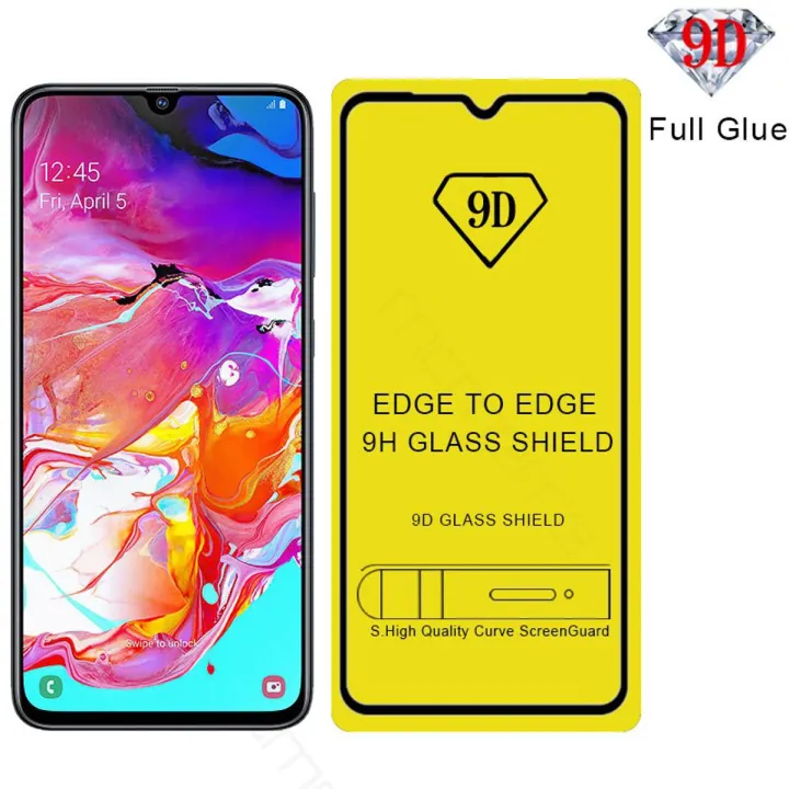 9D Full Glue Edge to Edge Tempered Glass Screen Protector For samsung ...