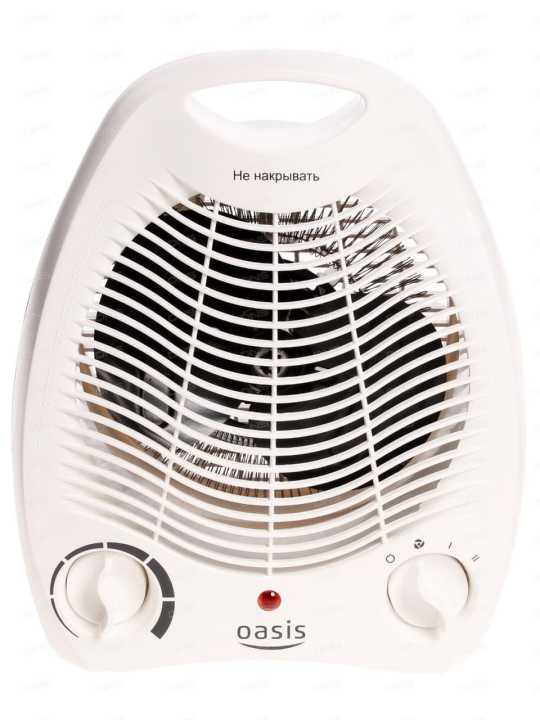 Fan Heater Oasis SB-20R Fan Heater Spiral 2000 W Thermostat Mechanical Control Over Heating ...
