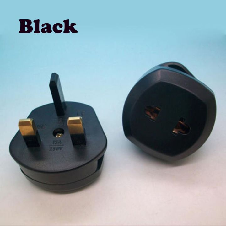 MAGIC 2 Pin To 3 Pin US/EU To UK Socket Adapter AC Electrical Power ...