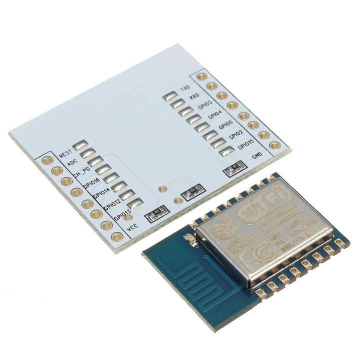 Serviceable ESP8266 Esp-12 Remote Serial Port WIFI Module with IO adapter plate Expansion | Daraz.pk