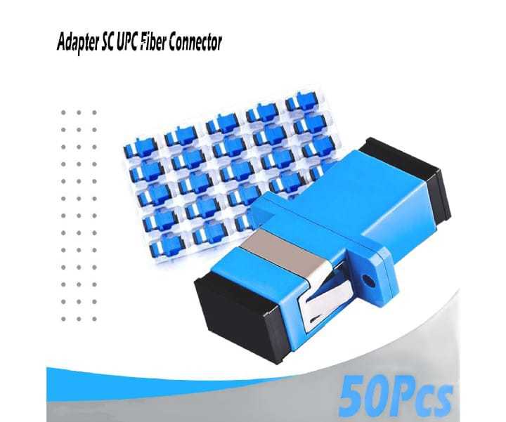 SC/UPC to SC/UPC Simplex Single Mode Plastic Fiber Optic Adapter/Coupler with Flange – Low Loss ...