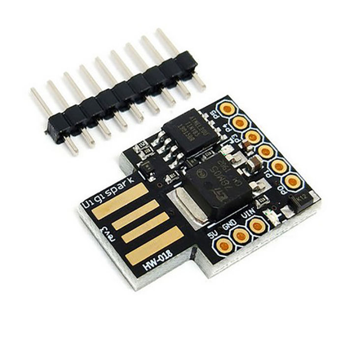 Attiny85 Digispark Kickstarter Miniature For Arduino Usb Development