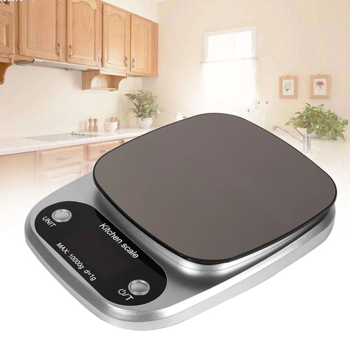 Food Weight Scale Clear Display Electronic Gram Scale with 10kg Loading ...