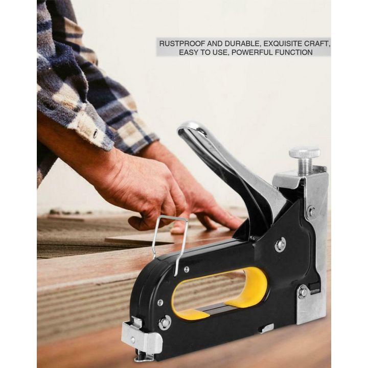 Heavy Duty Hand Stapler Machine 3 in 1 Steel Body with 300 Staple Pins ...