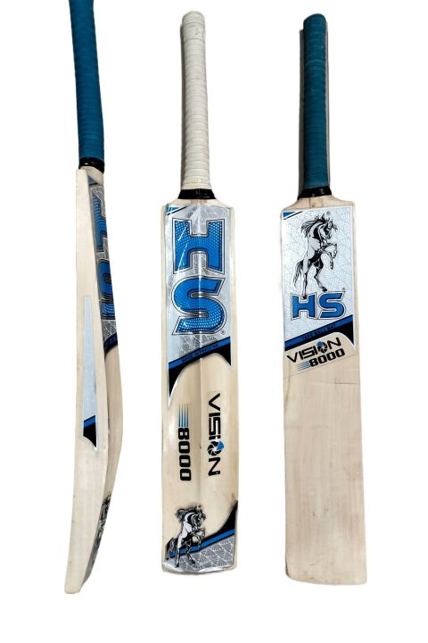 Cricket tennis bat HS VISION 8000 Full Cane handle | Daraz.pk