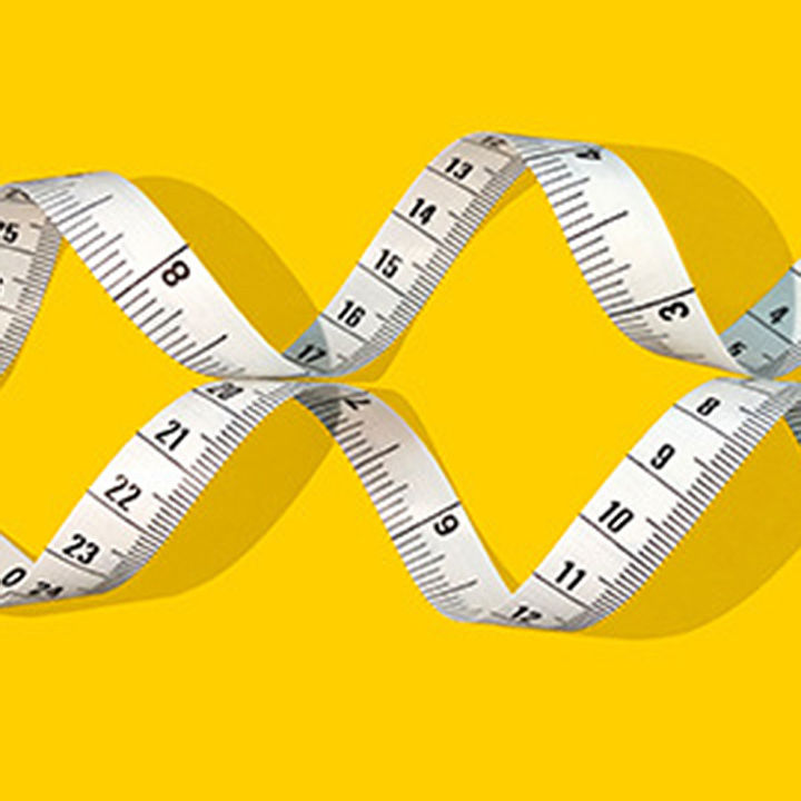 Body Measuring Ruler Carry Easily Dual Inch Centimeter Scale Tailor ...