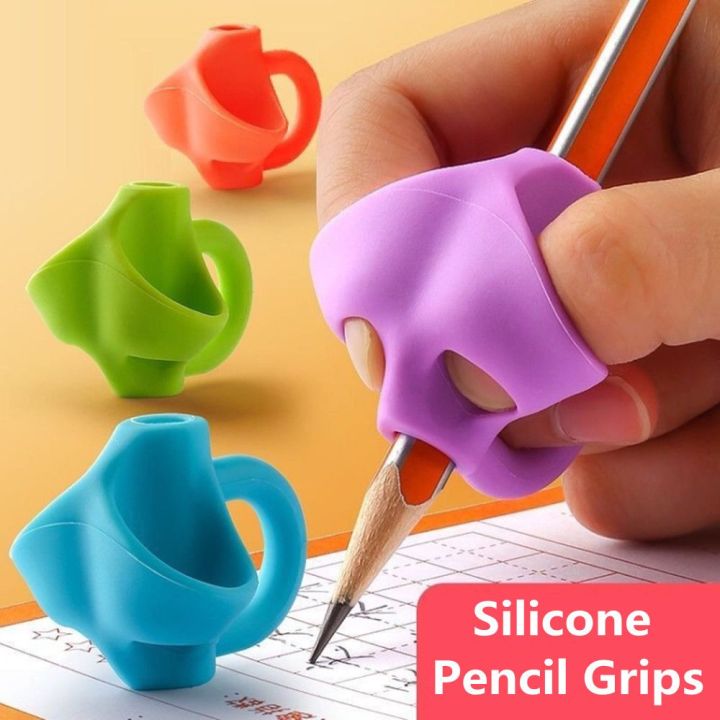 Professional Calligraphy Pen Holder Posture Correction Silicone Pencil ...