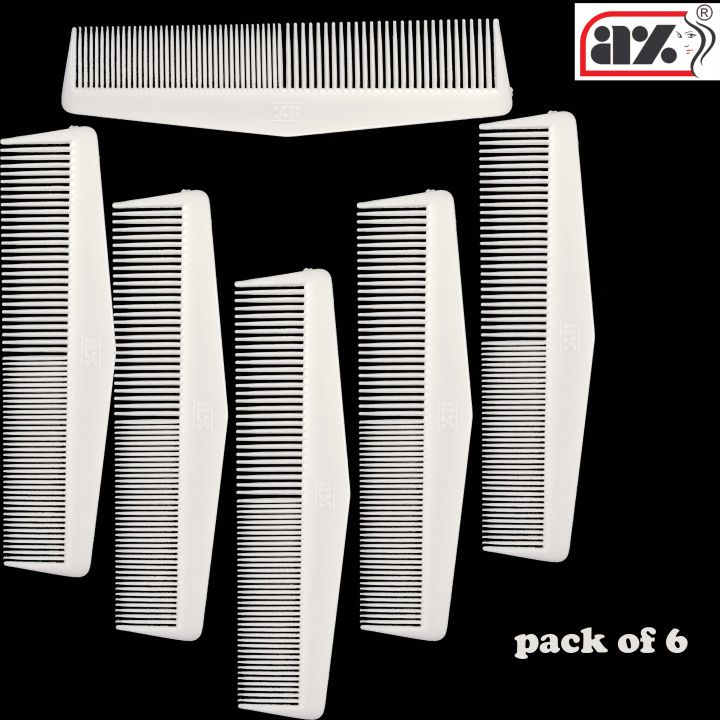 AZ® SMALL POCKET SIZE SINGLE COLOR UNISEX COMPACT WHITE COMB BOX (PACK ...