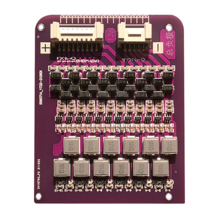 48V LiFePO4 Ternary Lithium Battery Active Balance Board Support 36V 24V 12V Lithium Battery ...