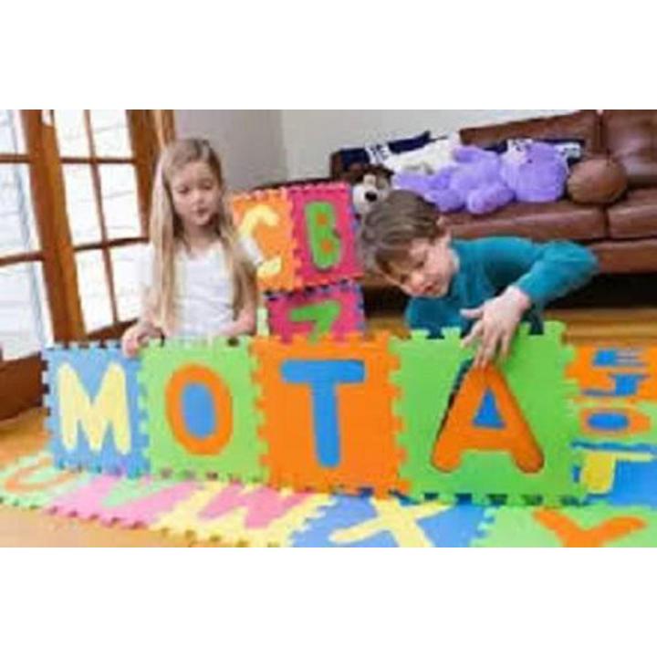 EXTRA LARGE ABC MAT 26 PIECES 30X30 CM FOR EARLY LEARNING AND KIDS ...