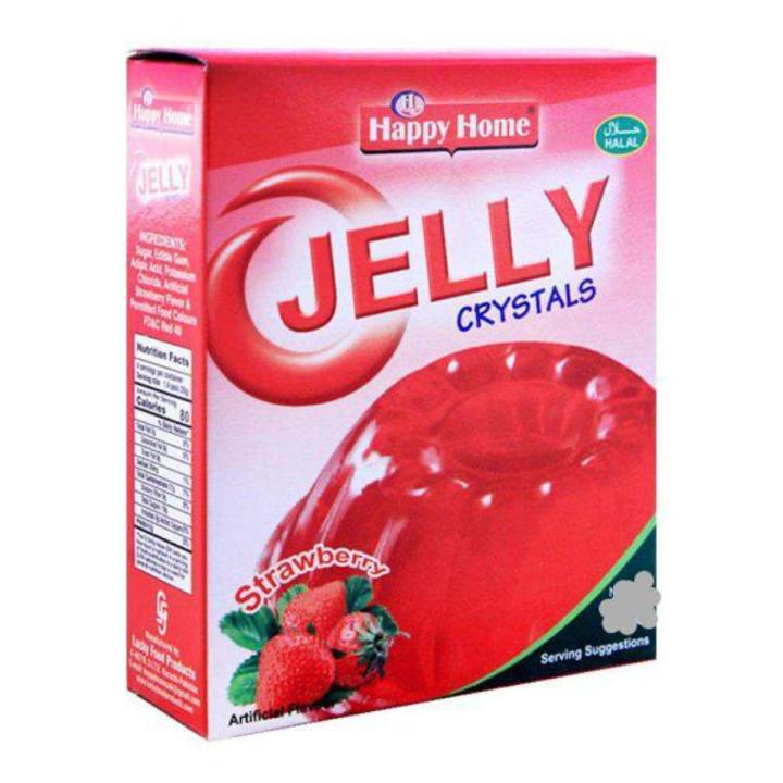 Happy Home Strawberry Jelly Powder (55 Grams) | Daraz.pk