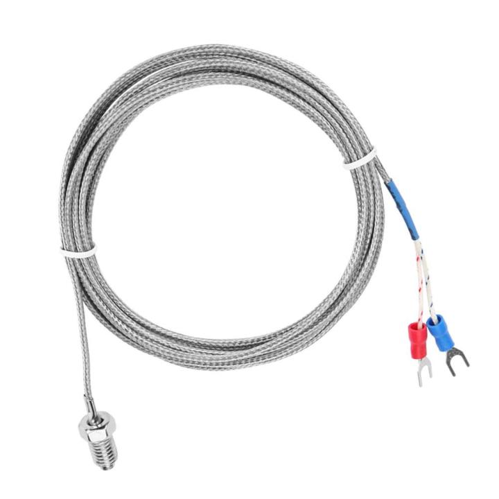 M8 Screw Thread Type K Thermocouple Temperature Sensor Wire 0-400 ...